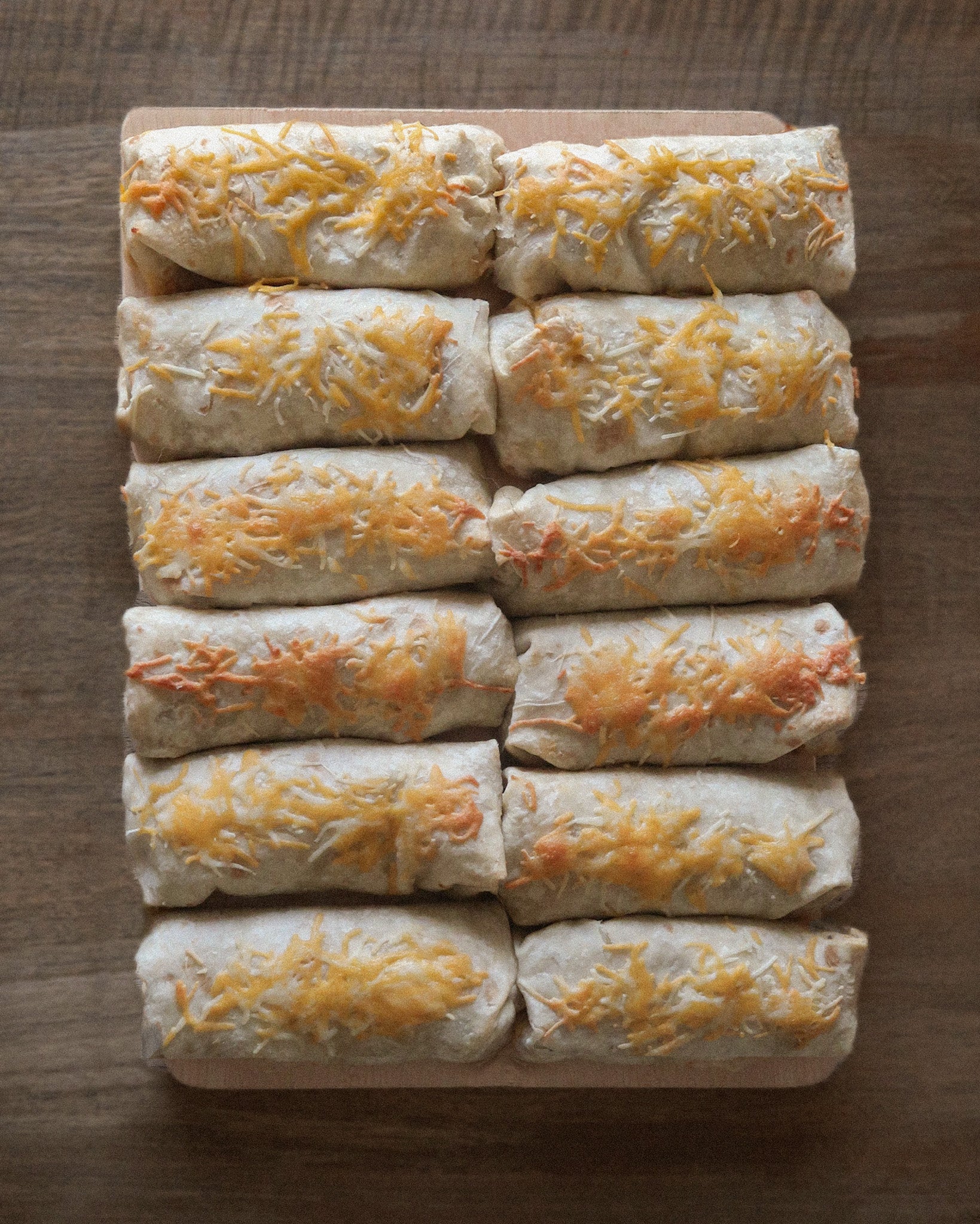 Bad Hambres Frozen Bean and Cheese Burritos